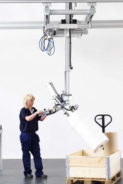 Manipulator and Rail Based Roll Handling Systems